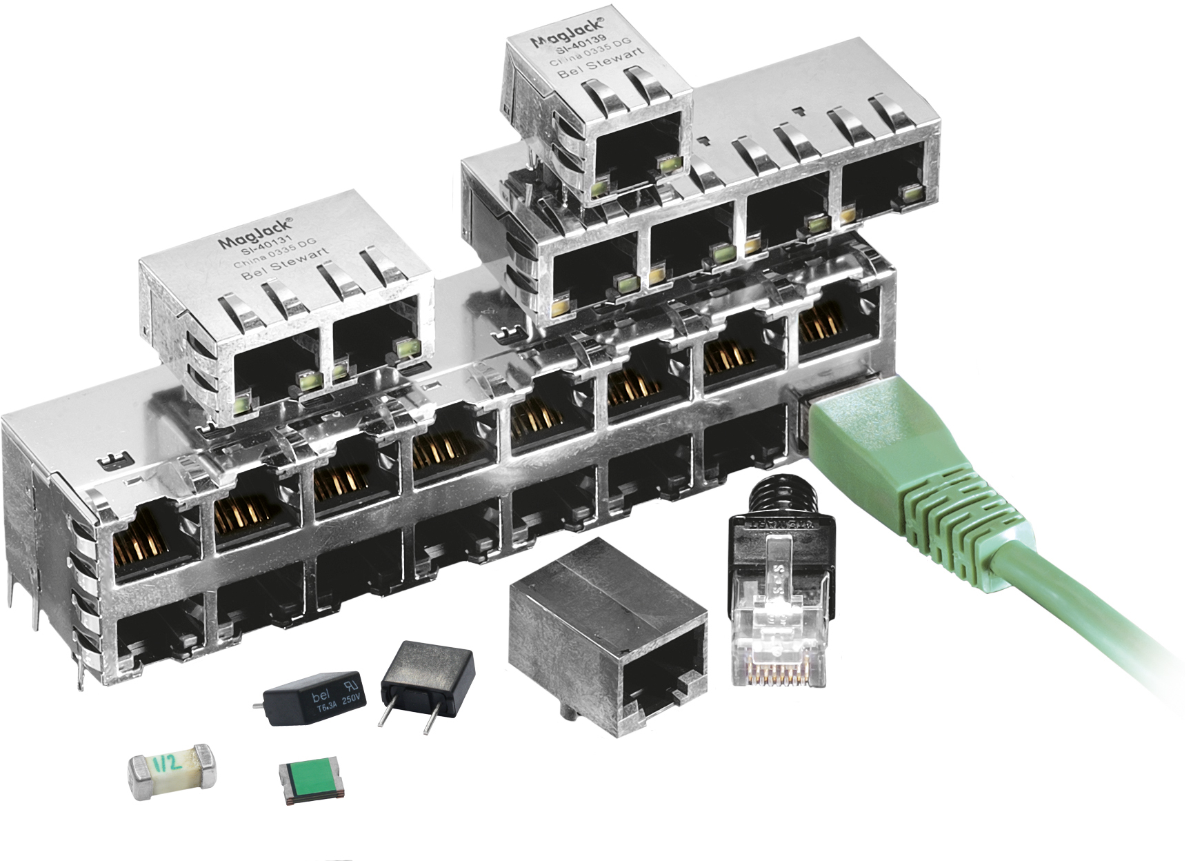 BEL Stewart MagJack® Integrated Connector Modules - EVE GmbH